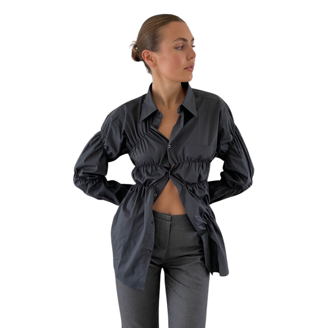 Anna | Blouse with Ruffles – Harrisdale London
